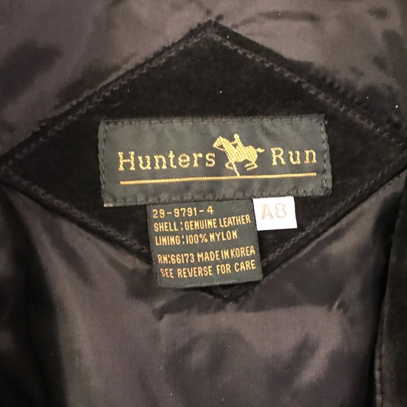 Hunters Run | Jackets & Coats | Black Suede Blazer | Poshmark